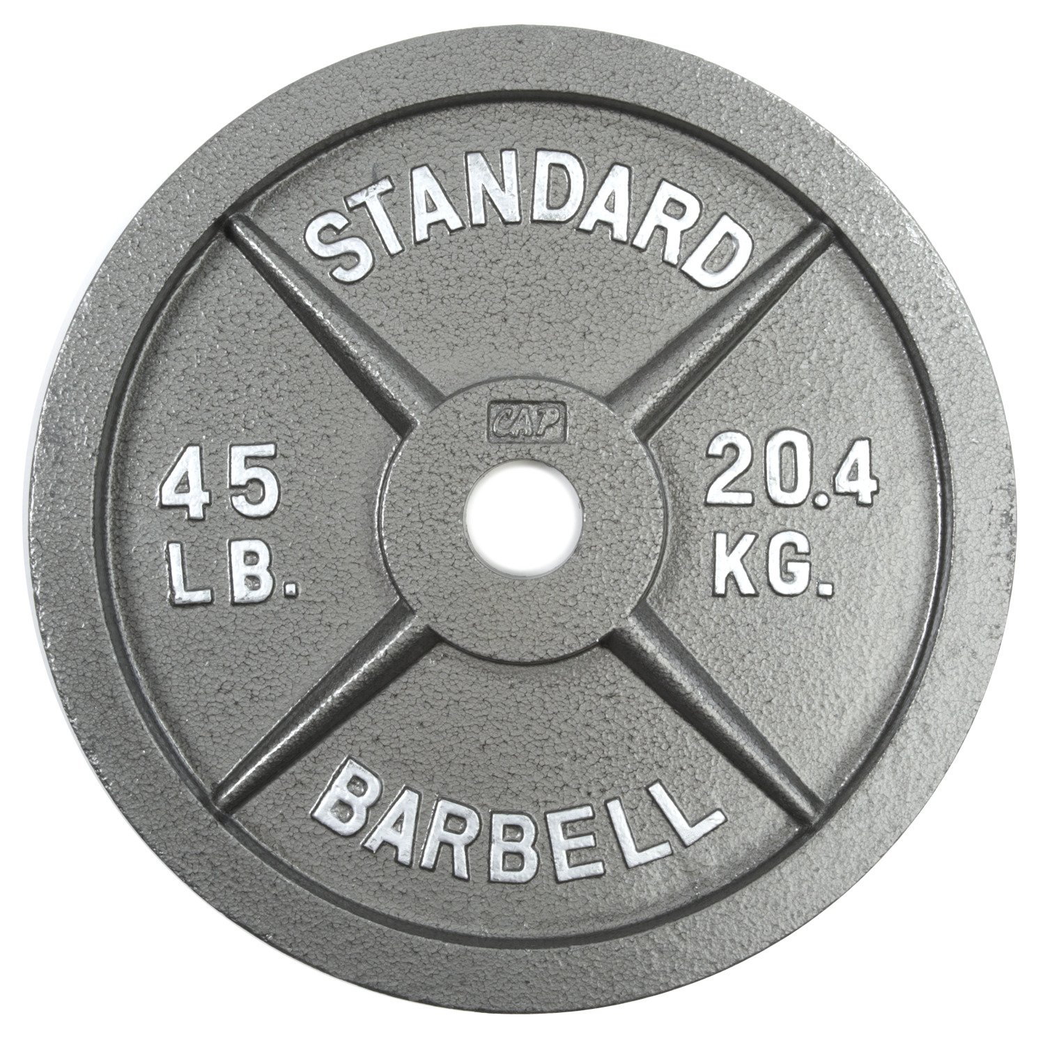 CAP Barbell 45 Lb Olympic Plate Academy