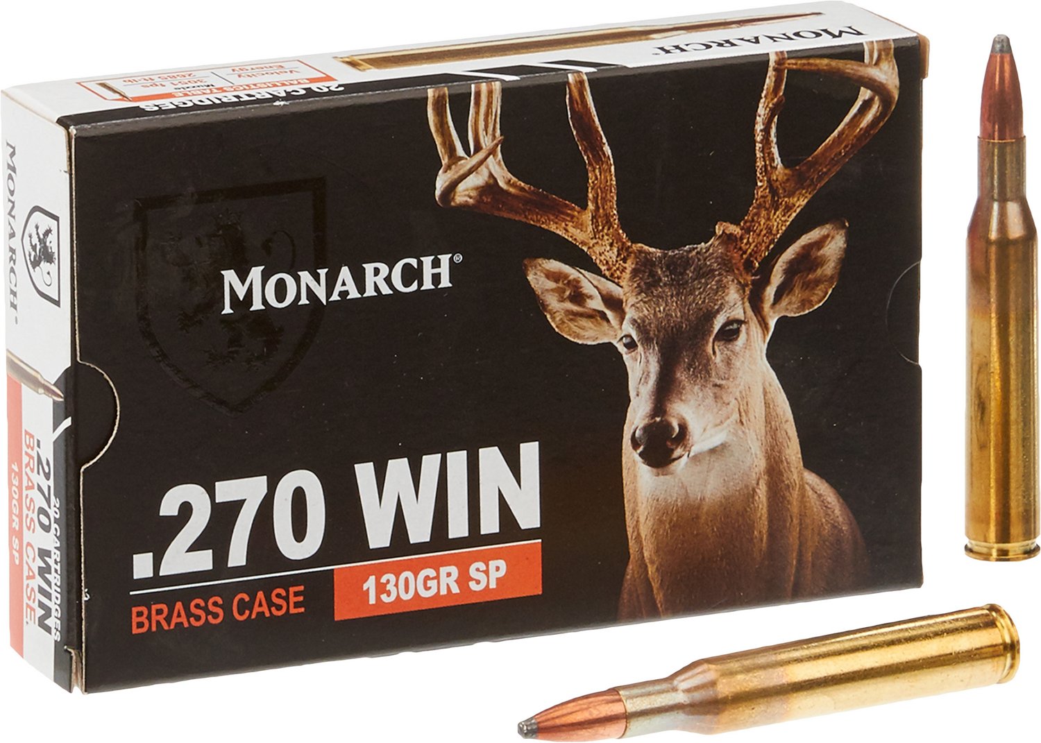 Monarch® SP .270 Winchester 130-Grain Rifle Ammunition - 20 Rounds ...