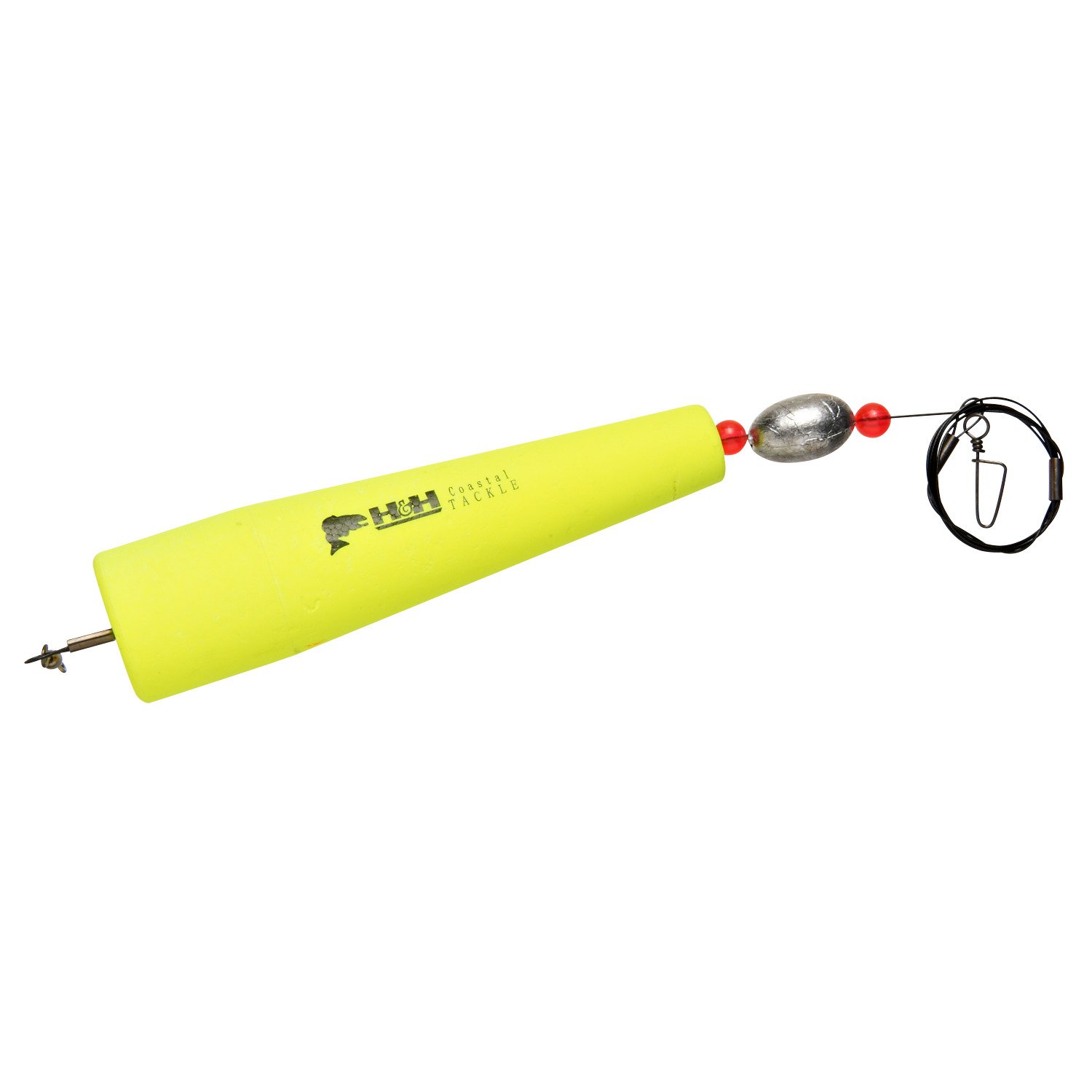 H&H Lure 5" Wire Coastal Popping Rigs 2-Pack | Hamilton Place
