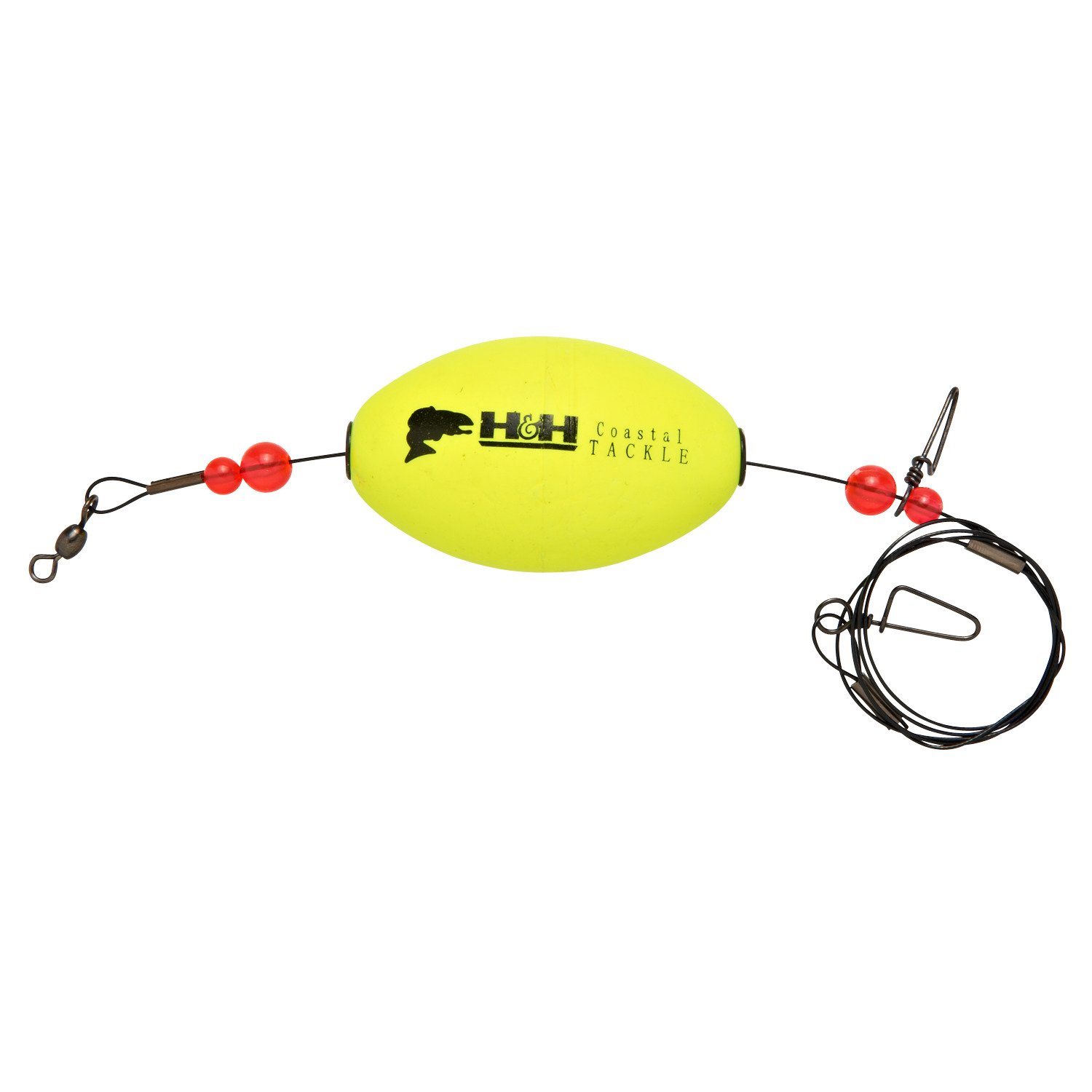 H&H Lure 2-1/2" Coastal Oval Rattle Rig Wires 2-Pack | Academy