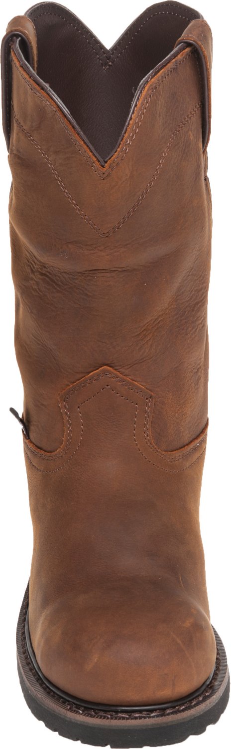 Justin Men's EH Steel Toe Wellington Work Boots | Academy