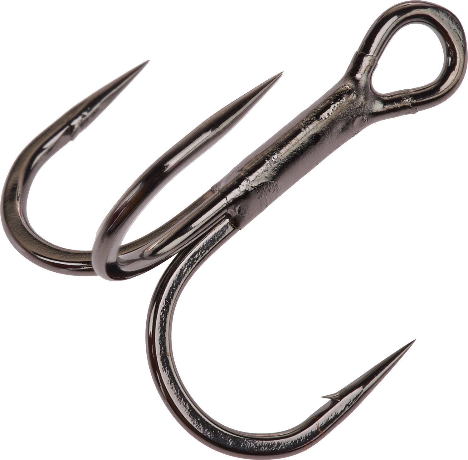 Gamakatsu Short Shank Round Bend Treble Hooks | Academy