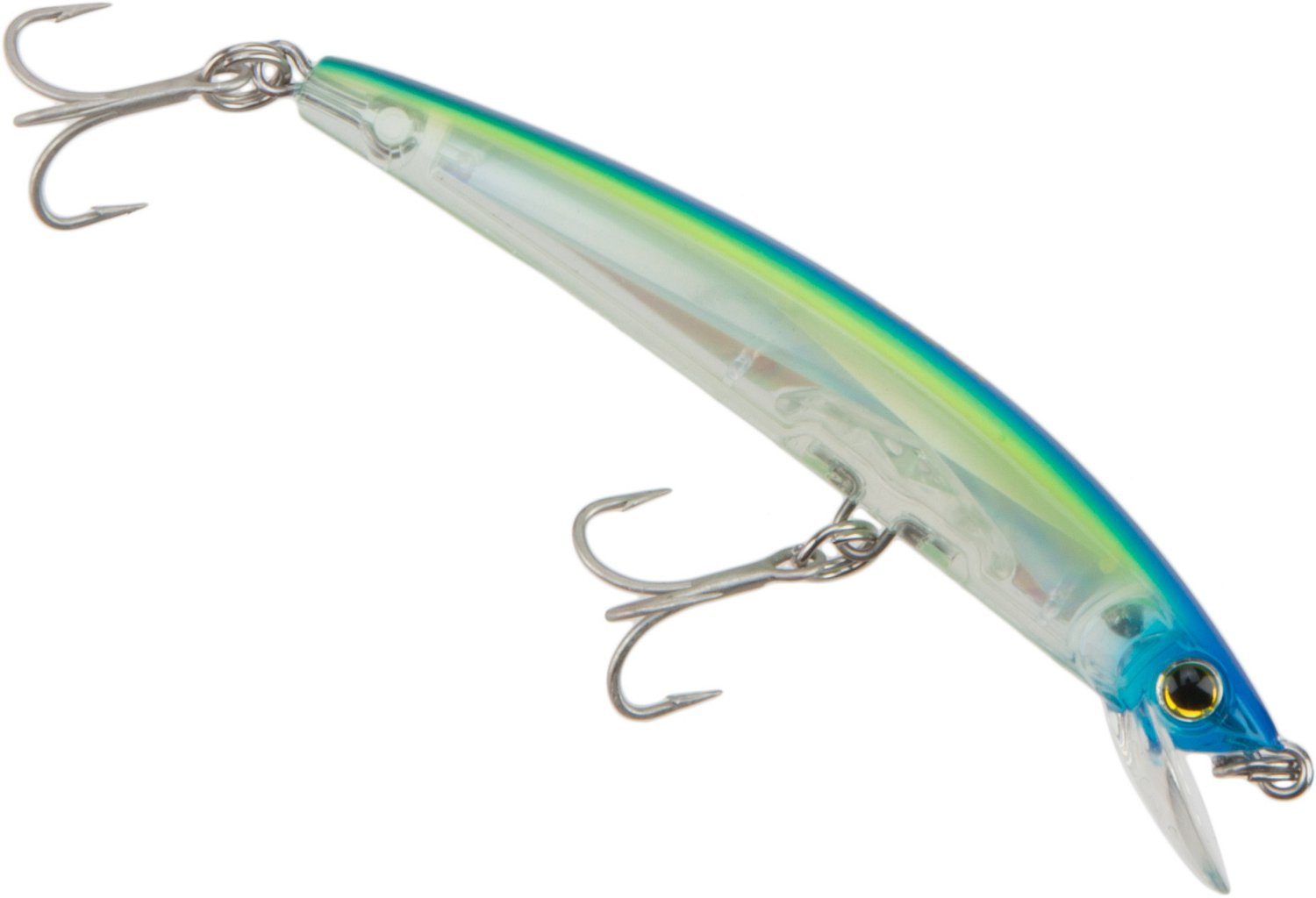 Yo-Zuri Crystal 3-D Minnow 3-1/2" Floating Hard Swim Bait | Academy