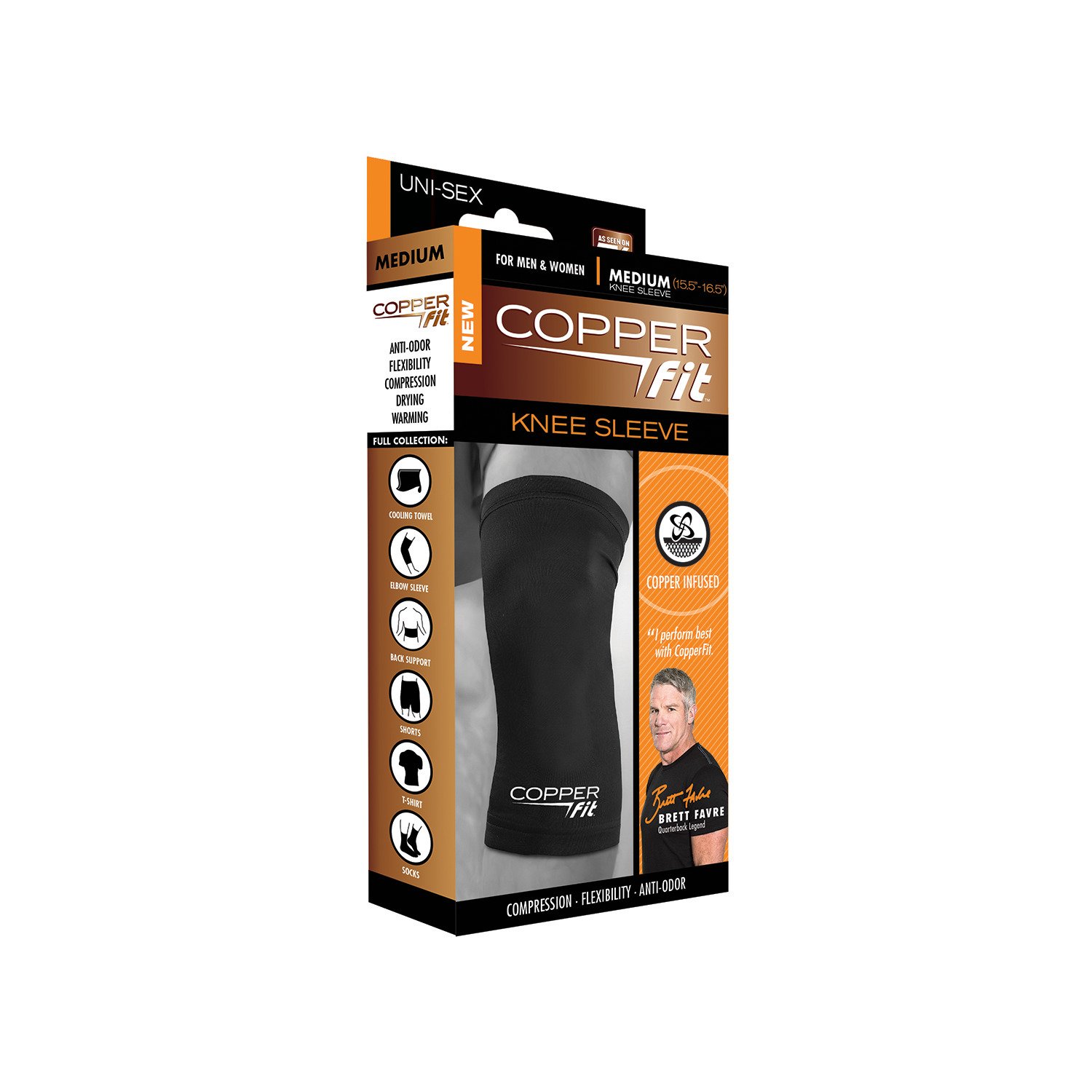 Copper Fit Adults' Knee Sleeve | Academy