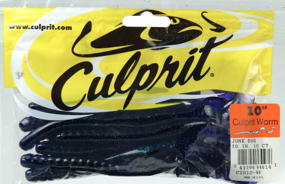 Culprit 10 in Worm Lures 10-Pack | Academy
