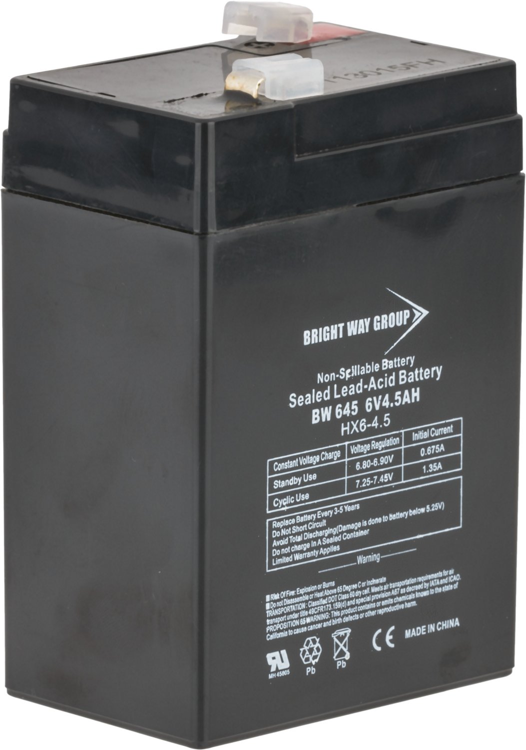 6v Rechargeable Lead Acid Battery