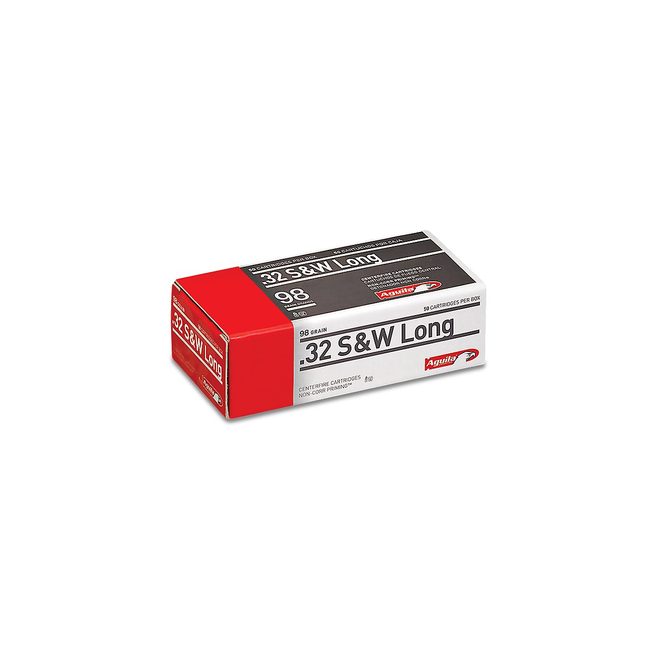Aguila Ammunition .32 S&W Long 98-Grain Centerfire Ammunition - 50 ... Aguila Ammunition .32 S&W Long 98-Grain Centerfire Ammunition - 50 ...