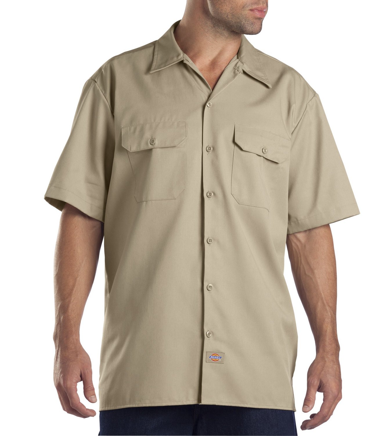 Dickies Men's Short Sleeve Work Shirt | Free Shipping at Academy