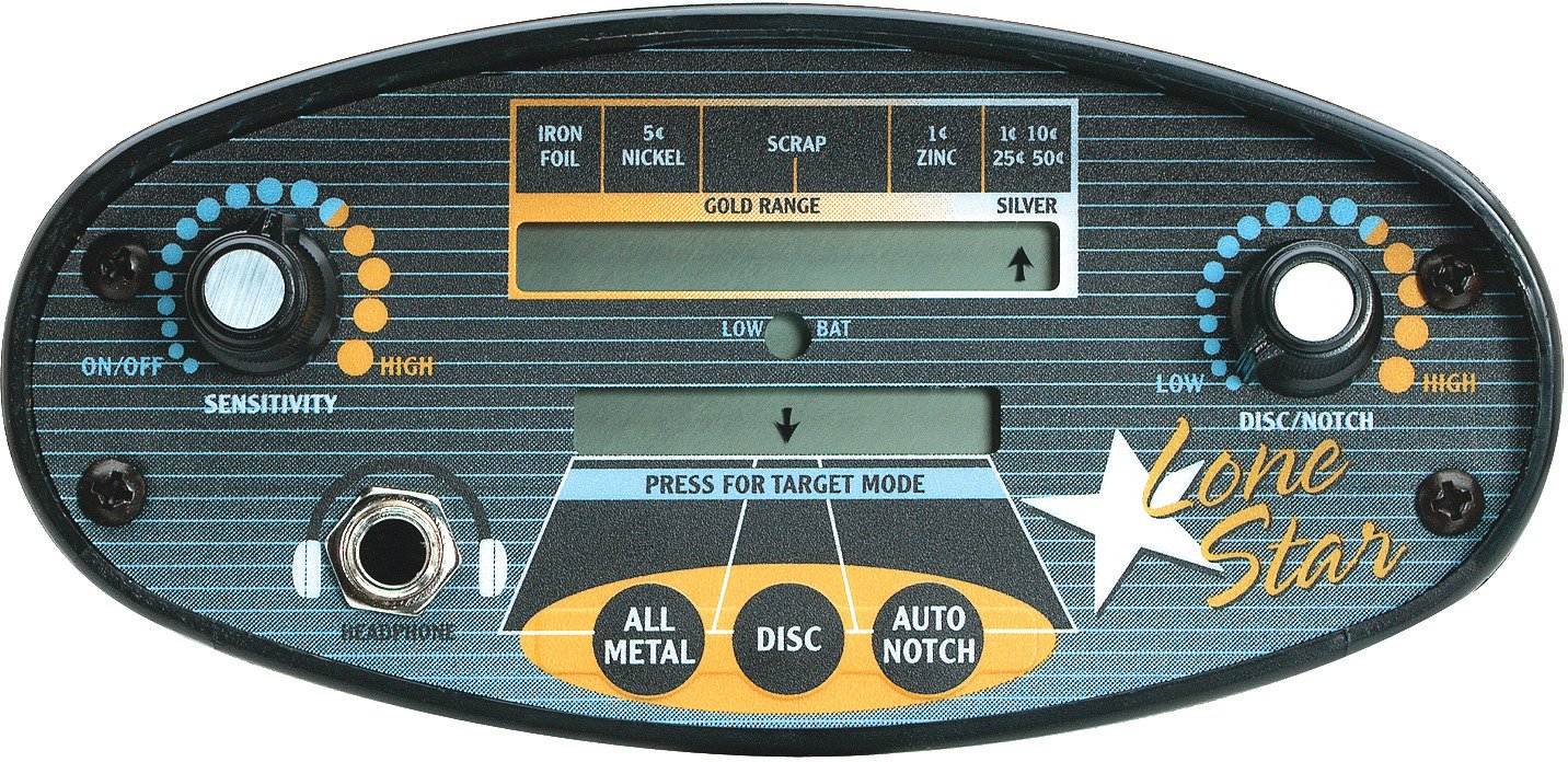Bounty Hunter Lone Star Metal Detector with Pinpointer | Academy