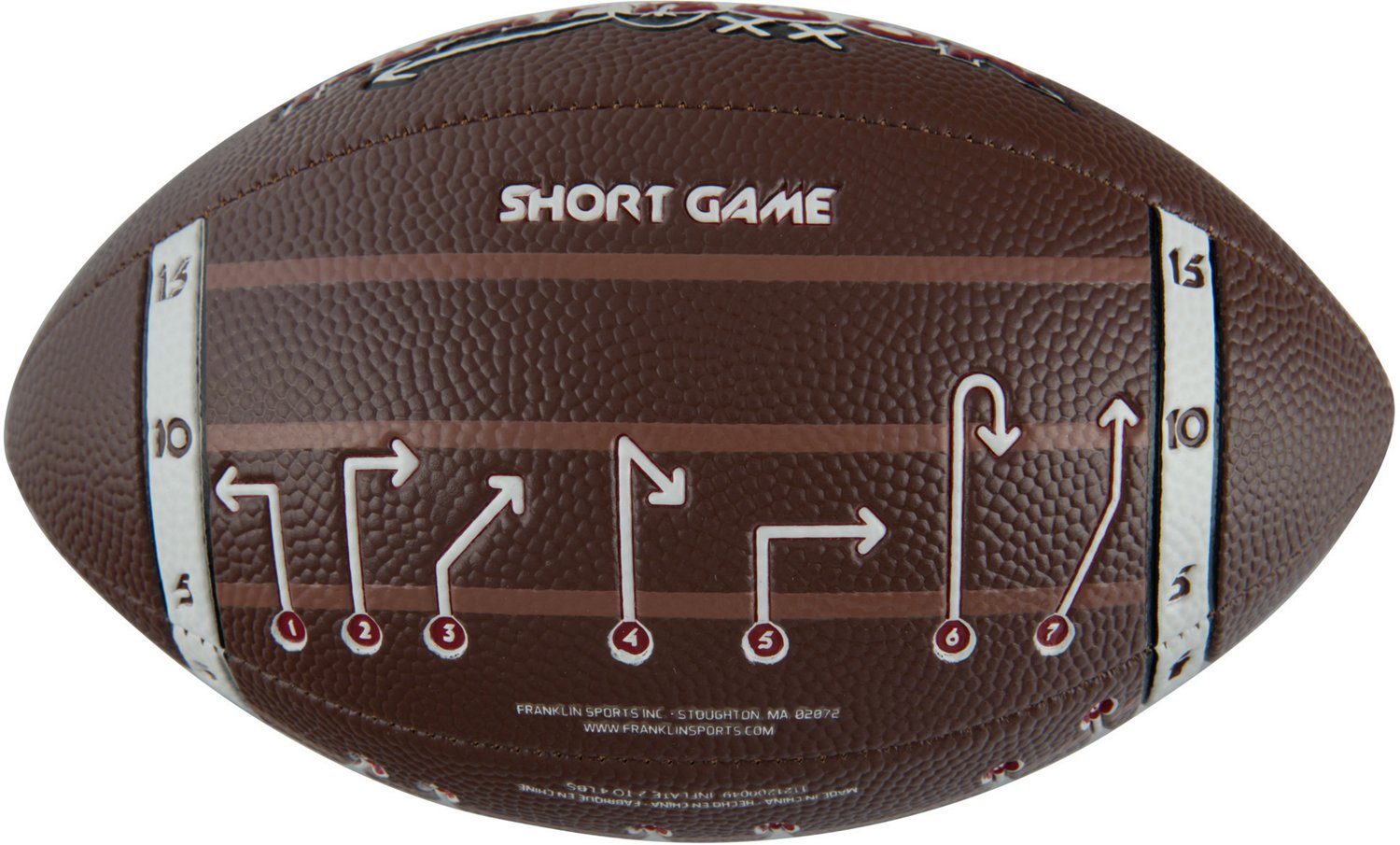 Franklin 10-Player Flag Football Set with PLAYBOOK Mini Ball | Academy