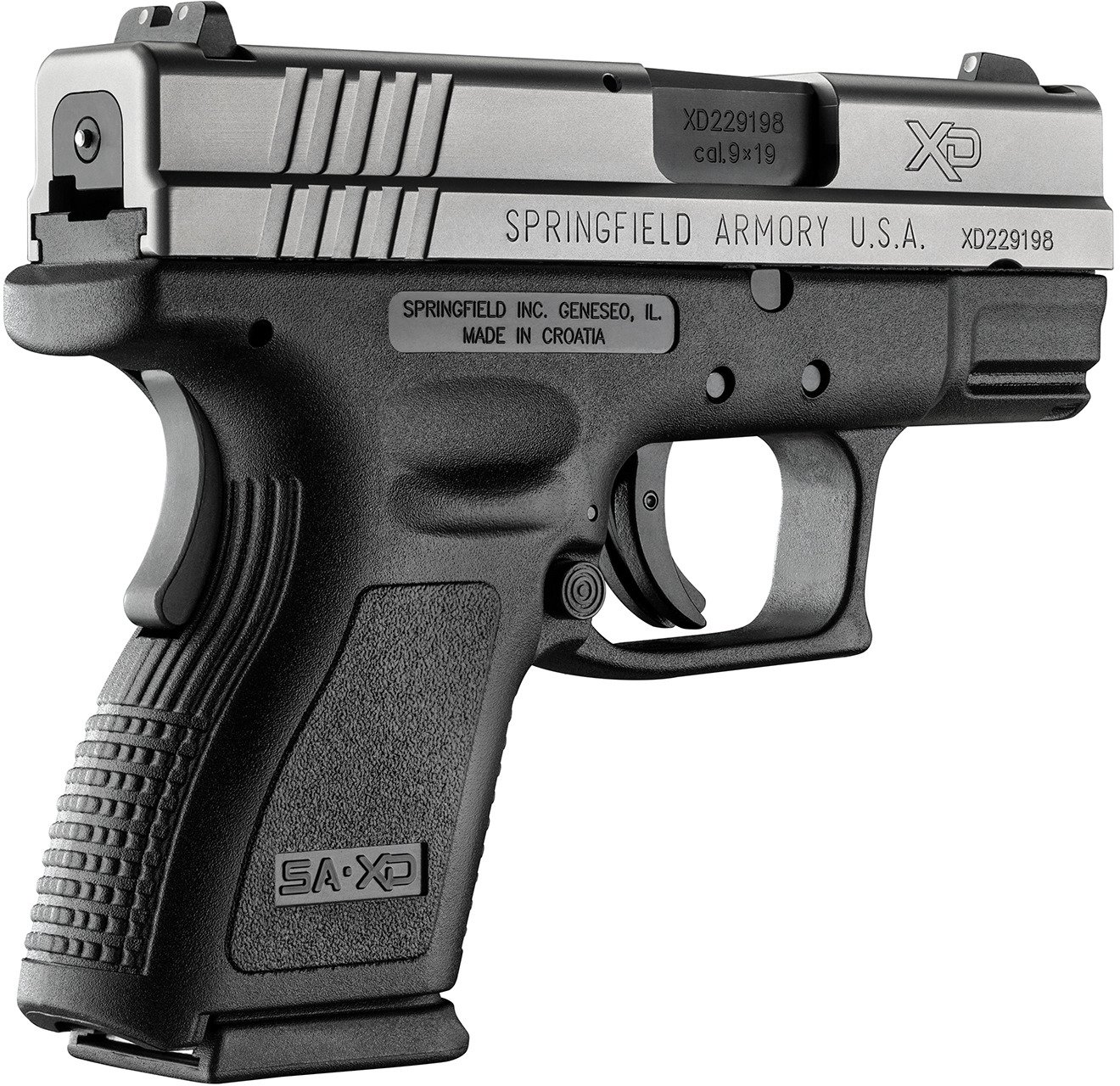 Springfield Armory XD Subcompact CA Compliant 9mm Luger Pistol | Academy