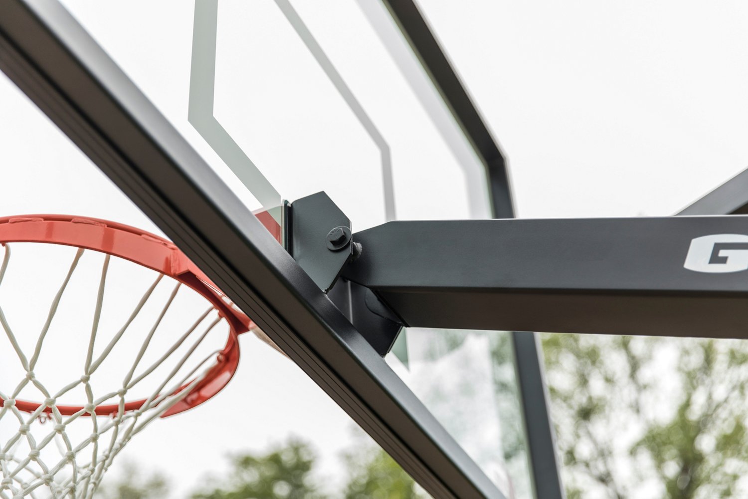 Goalrilla FT Series 72 in Inground Tempered Glass Basketball Hoop | Academy