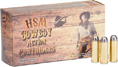 HSM Cowboy Action RNFP .44-40 Remington Magnum 200-Grain Centerfire ...