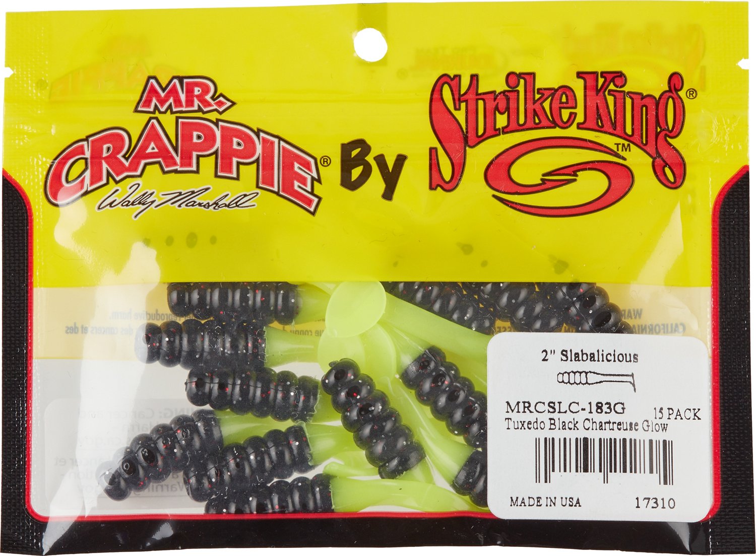 Strike King Mr. Crappie Slabalicious Swim Baits 15-Pack | Academy