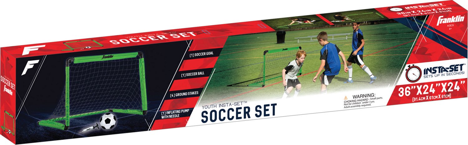 Franklin Soccer Insta Soccer Goal Net Set | Academy