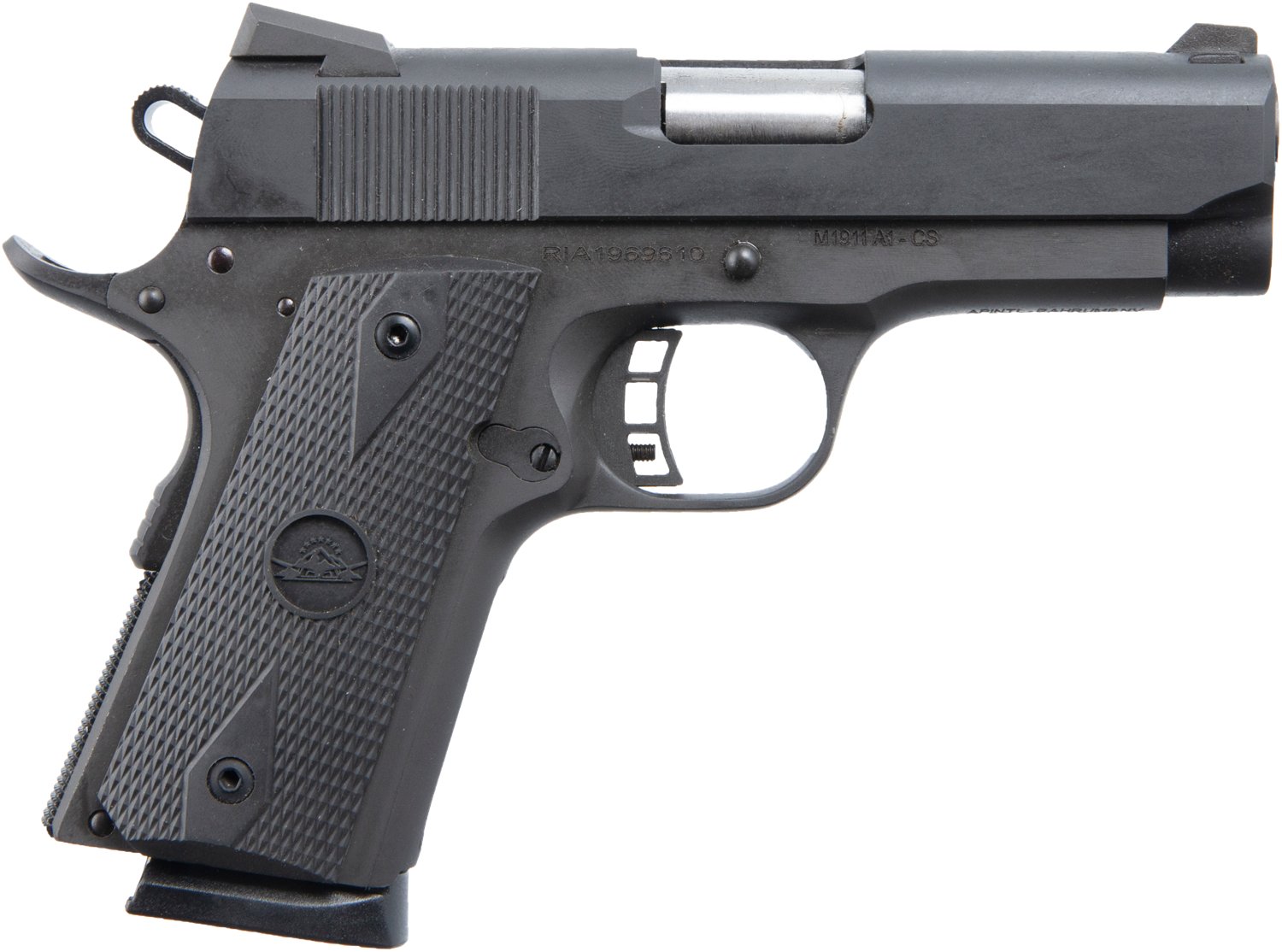 Rock Island Armory 1911 Rock Standard CS 45 ACP Sub-Compact 7-Round ...