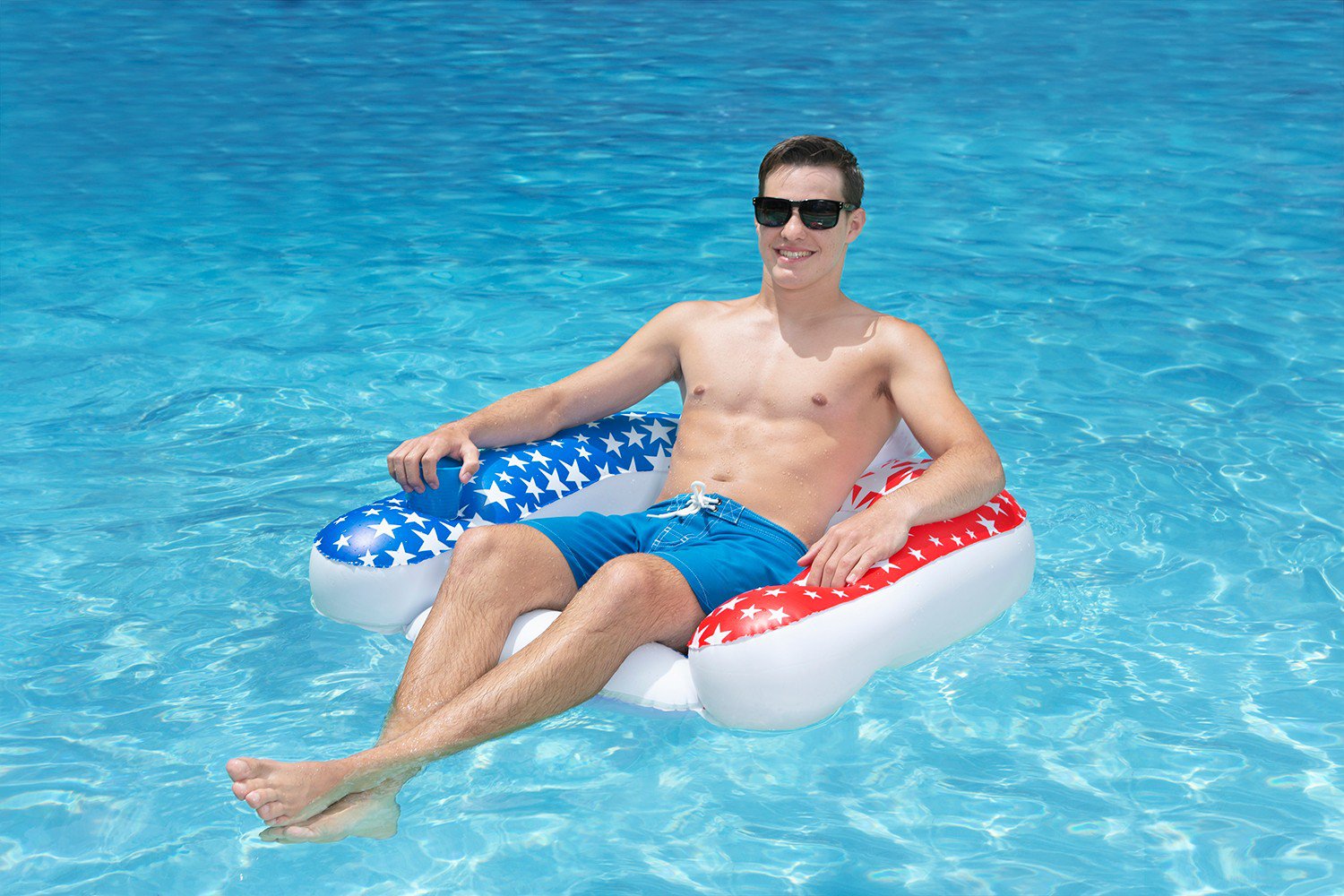 Poolmaster American Stars Paradise Pool Float Chair | Academy