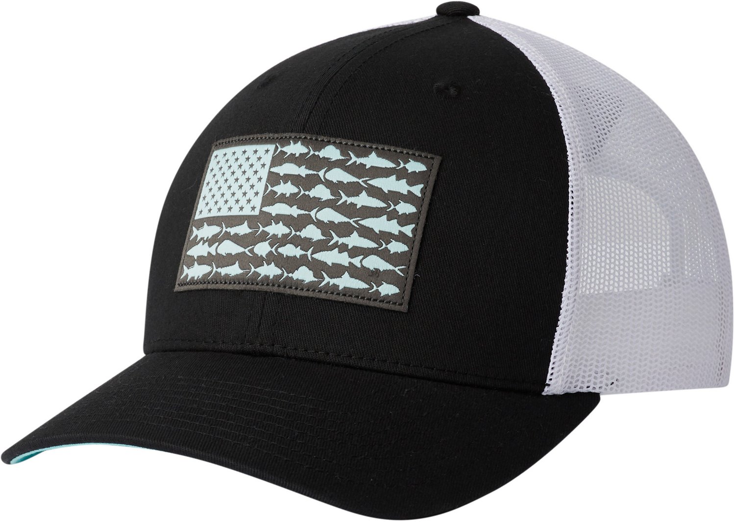Columbia Sportswear Men's PFG Mesh Snap Back Fish Flag Cap | Academy