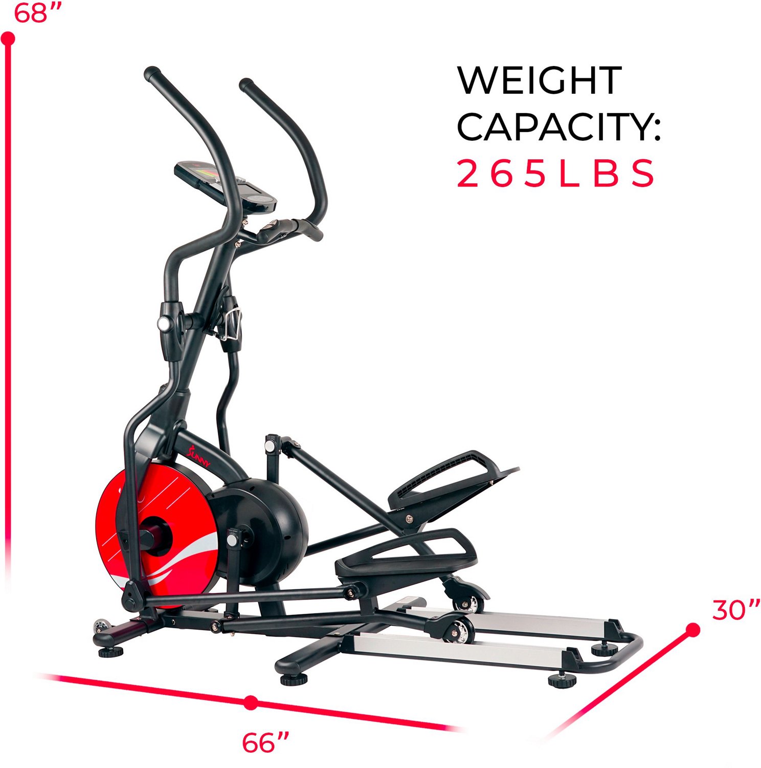 Sunny Health & Fitness Magnetic Elliptical Trainer | Academy