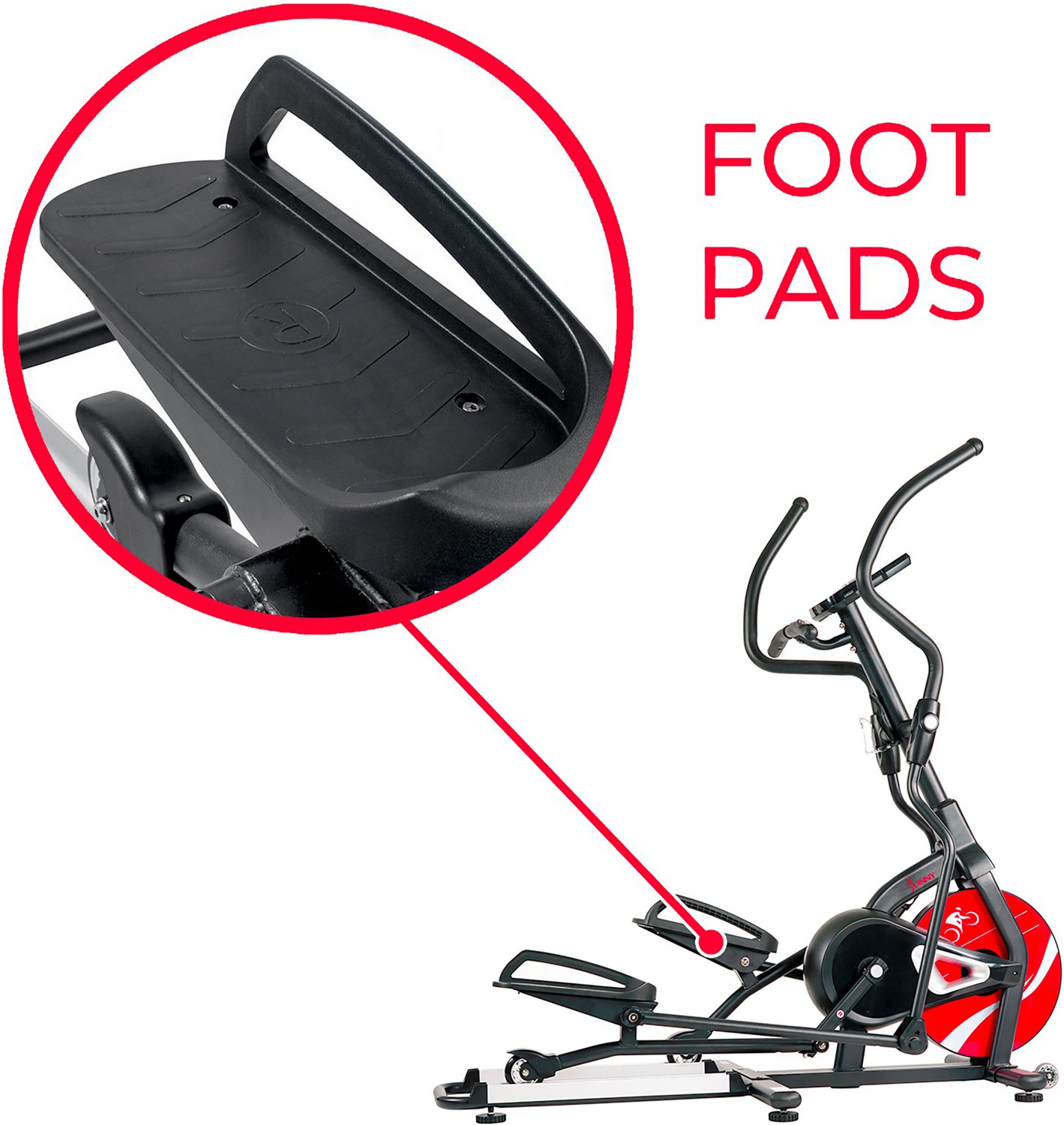 Sunny Health & Fitness Magnetic Elliptical Trainer | Academy