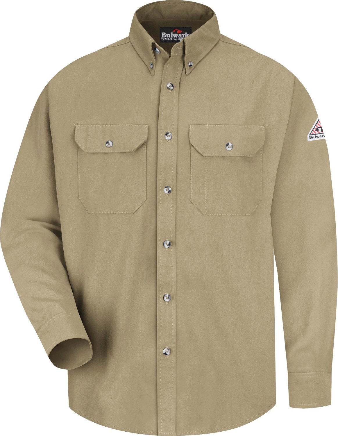 Bulwark Men's CoolTouch 2 Dress Uniform Long Sleeve Work Shirt | Academy