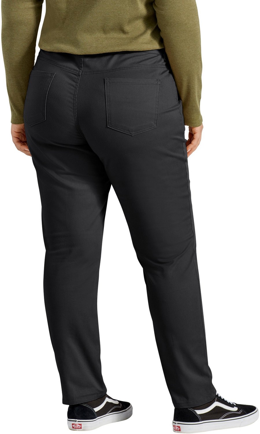 Women's Plus Perfect Shape Straight Fit Pants Dickies US