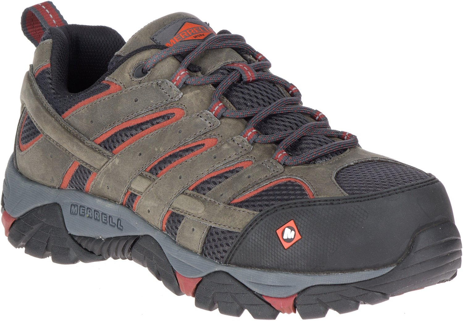 Merrell Men's Moab Vertex Vent Comp Toe Work Shoes | Academy