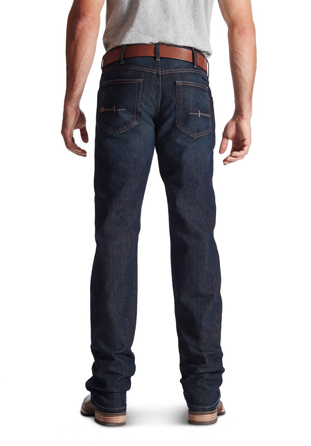 Ariat Men's Rebar M5 Slim DuraStretch Edge Stackable Straight Leg Jeans | Academy