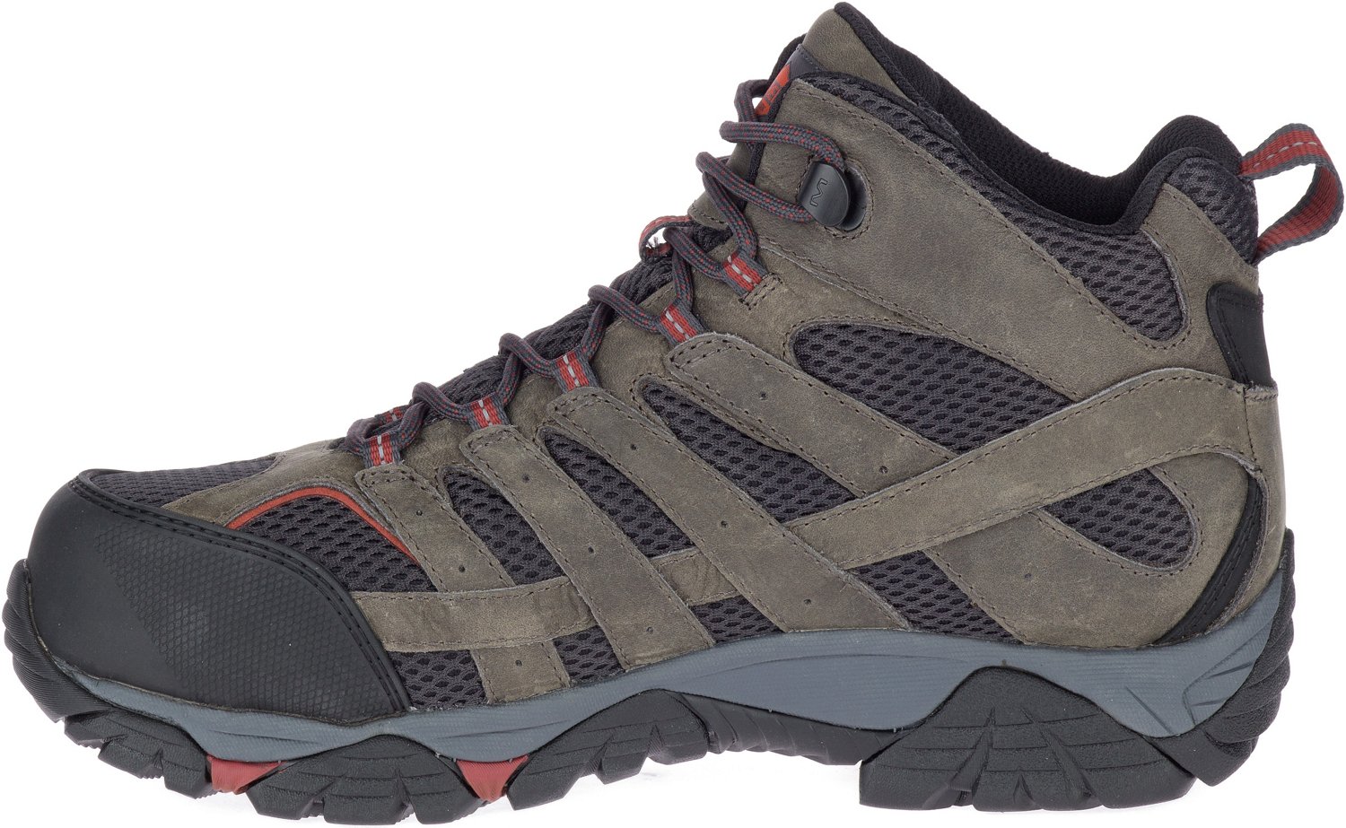 Merrell Men's Moab Vertex Mid Waterproof CT Work Boots | Academy