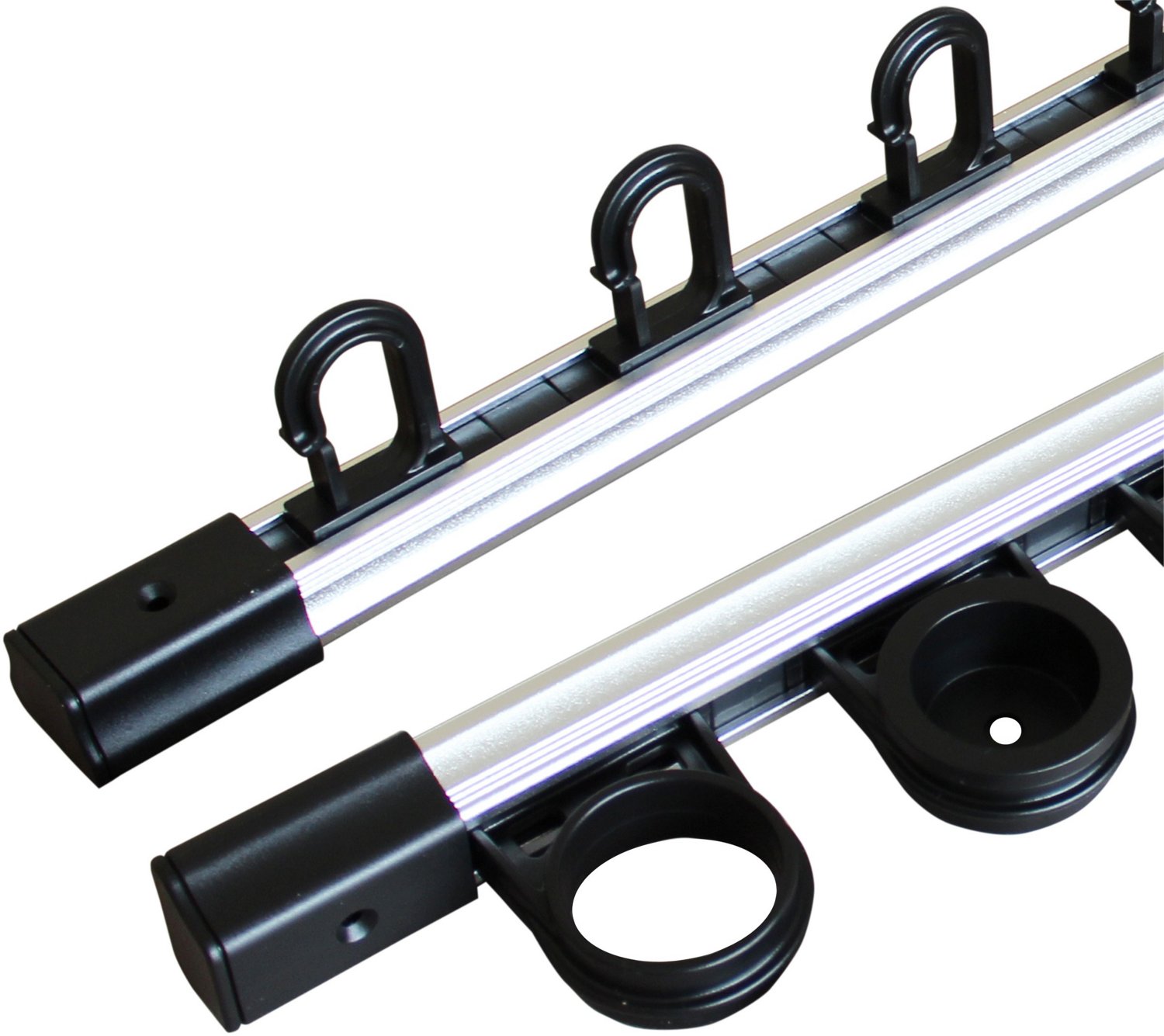 Rush Creek 3-in-1 Aluminum Modular 10-Rod Wall and Ceiling Rack | Academy