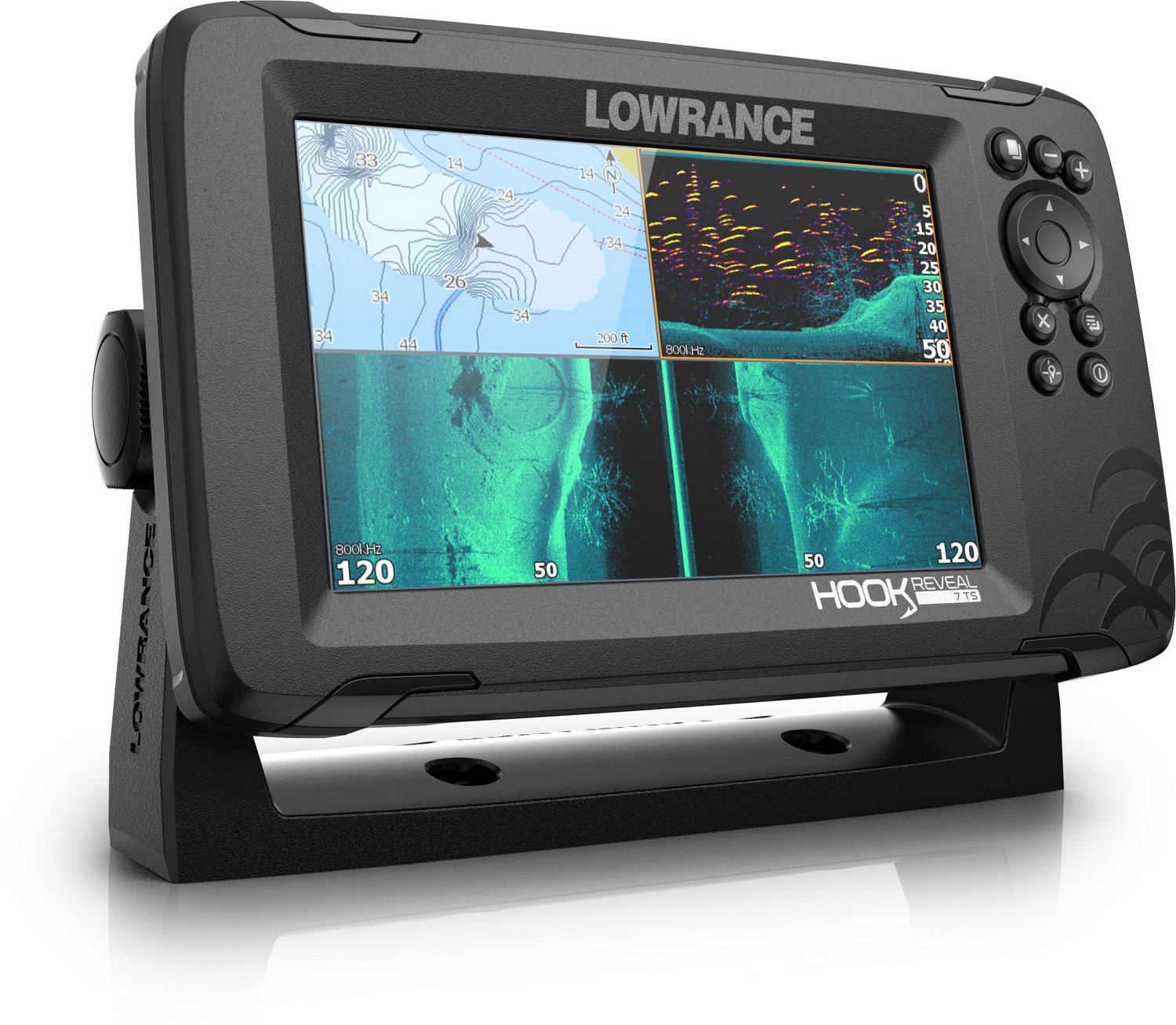 Lowrance HOOK Reveal 7 TripleShot Fishfinder | Academy