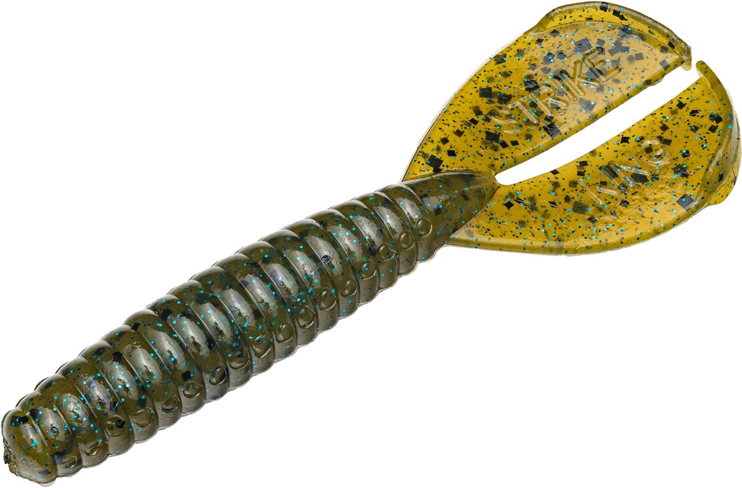 Strike King Rage Tail Twin Tail Menace 3 in Grub Soft Baits 8-Pack ...