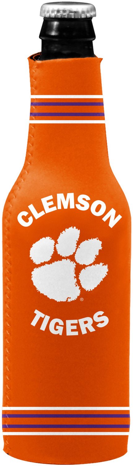 Logo Clemson University Crest Logo Bottle Coozie | Academy
