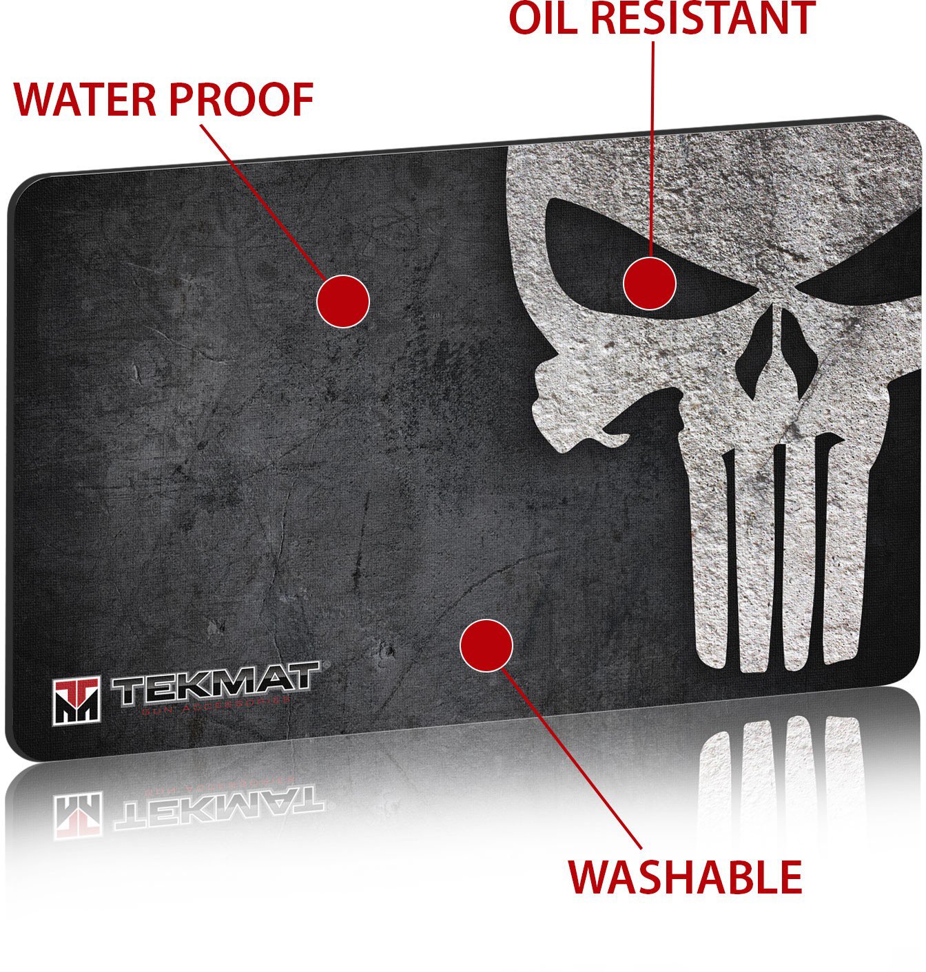 TekMat Punisher Logo Gun Cleaning Mat | Academy
