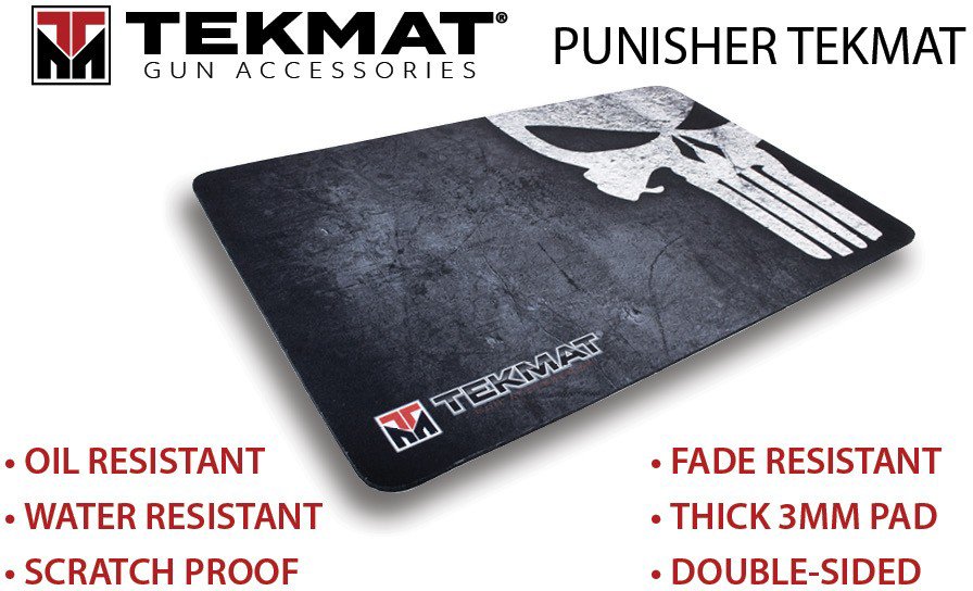 TekMat Punisher Logo Gun Cleaning Mat | Academy