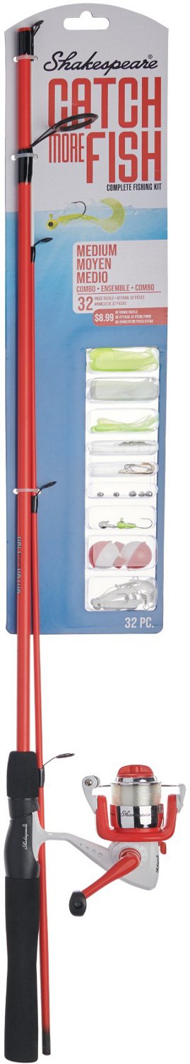Shakespeare Catch More Fish 5' L Spincast Rod and Reel Combo Kit | Academy