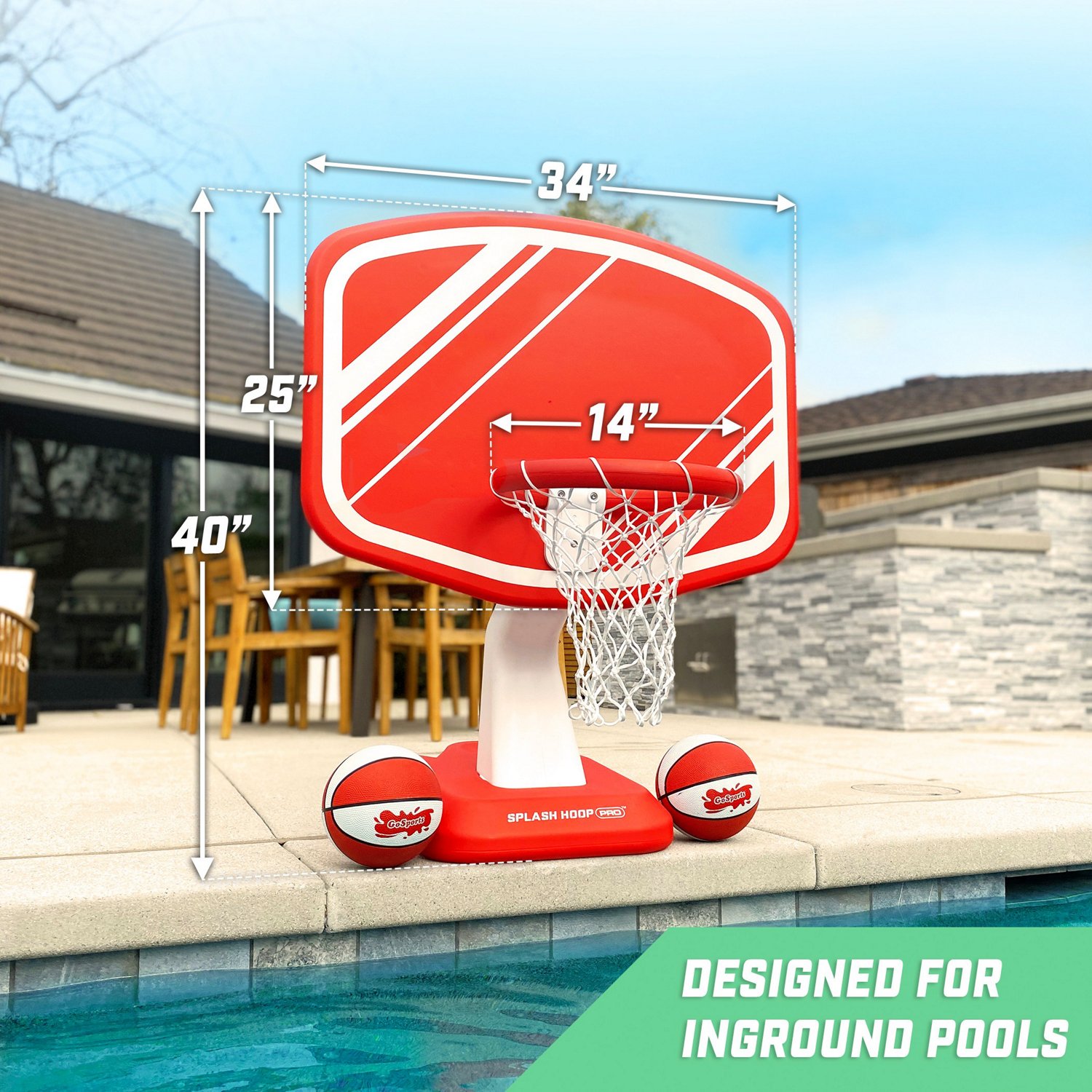 GoSports Pro Splash Hoop | Academy