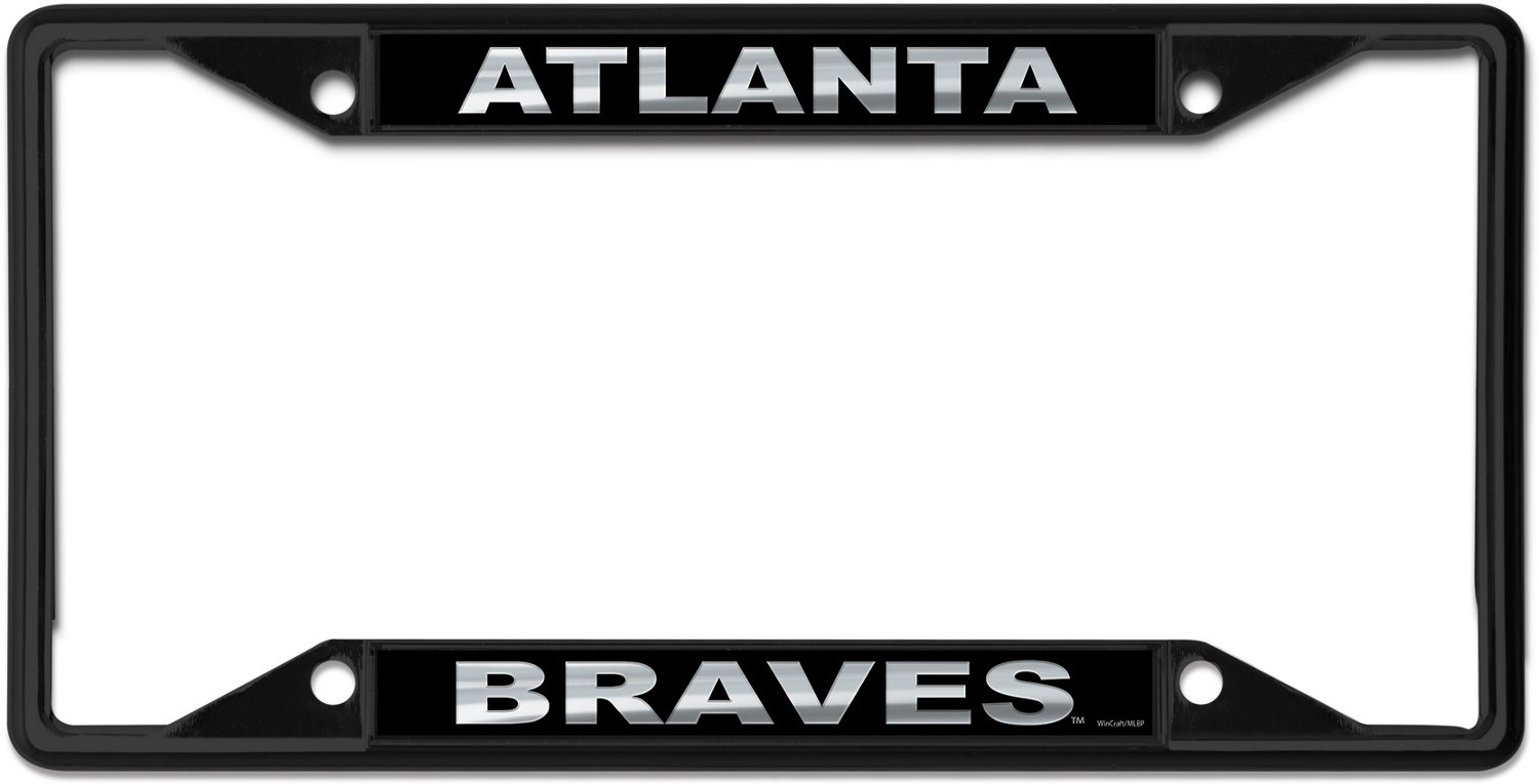 WinCraft Atlanta Braves License Plate Frame | Academy
