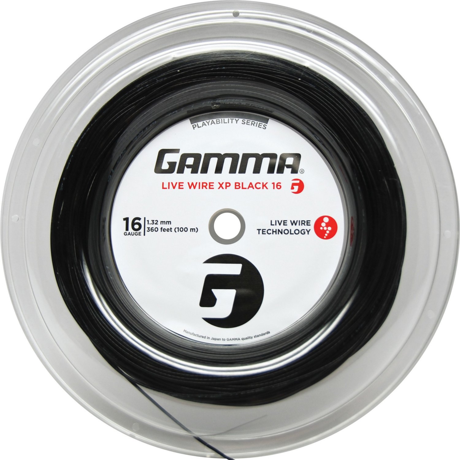 Gamma Live Wire XP 16 Gauge Tennis String Reel | Academy