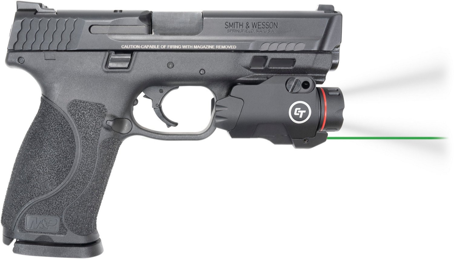 Crimson Trace CMR-207 Rail Master Pro Universal Green Laser Sight and ...