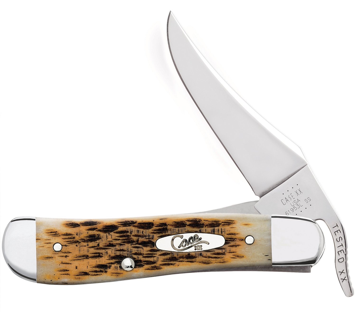 WR Case & Sons Cutlery Co Amber Bone Russlock | Academy