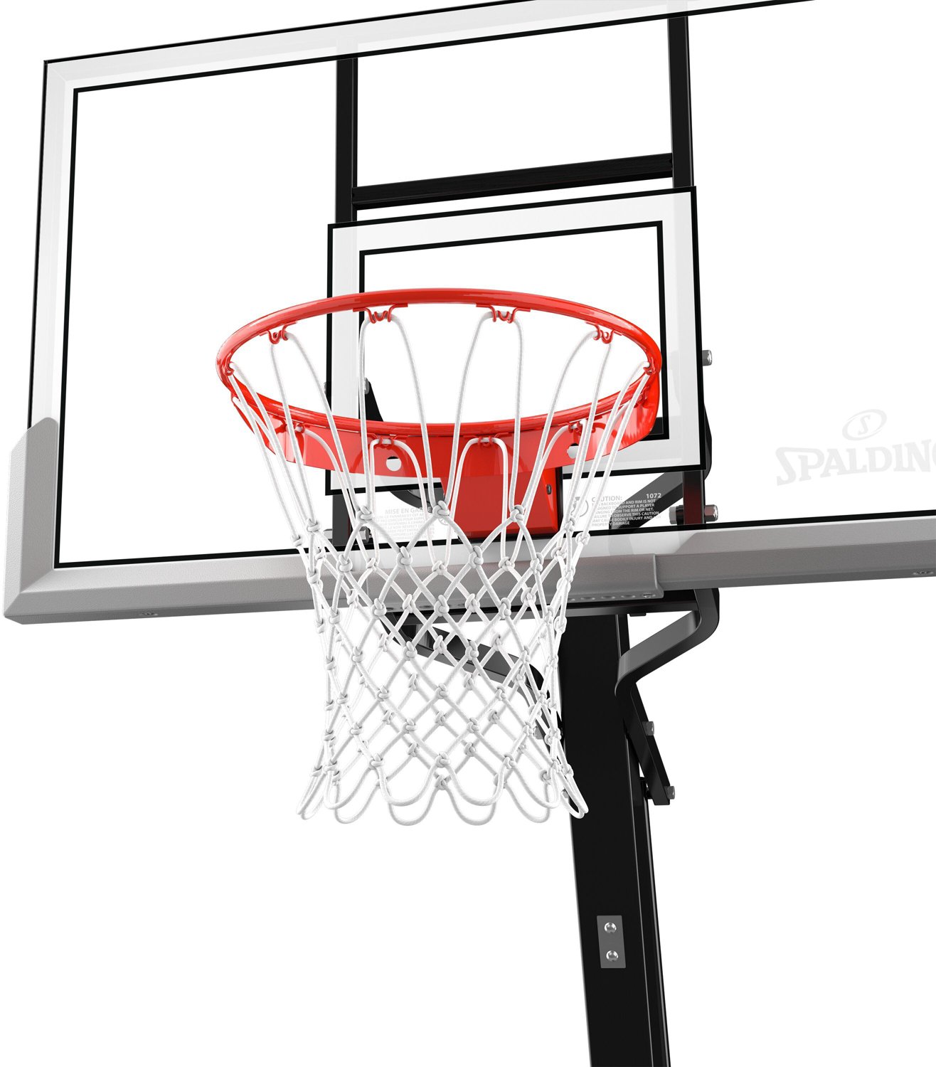 Spalding Accuglide 54 in Portable Acrylic Basketball Hoop | Academy
