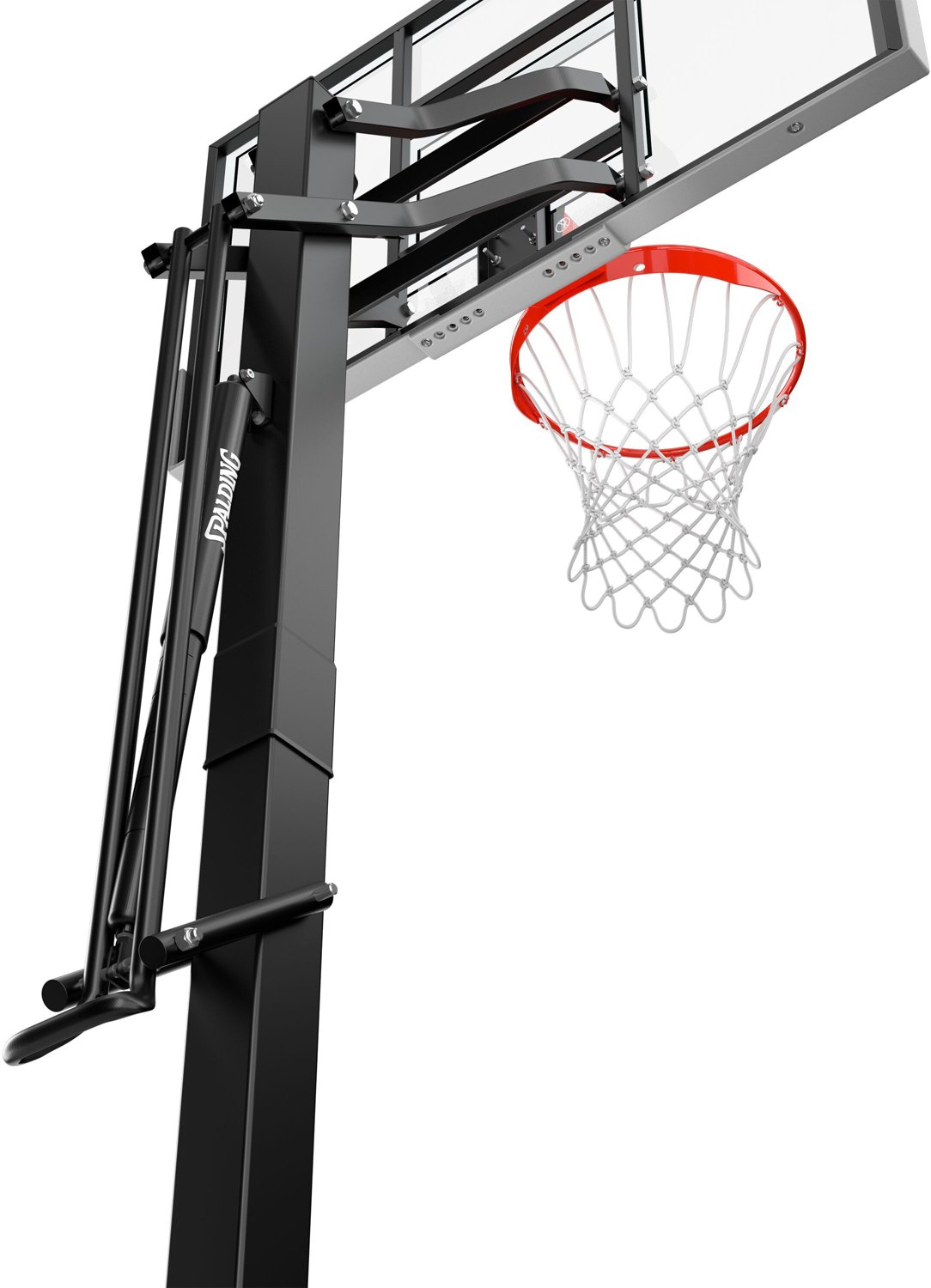 Spalding Accuglide 54 in Inground Acrylic Basketball Hoop | Academy