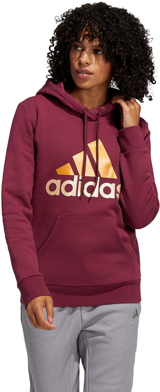 Adidas Women’s BOS 2-Tone Fleece Hoodie – BrickSeek