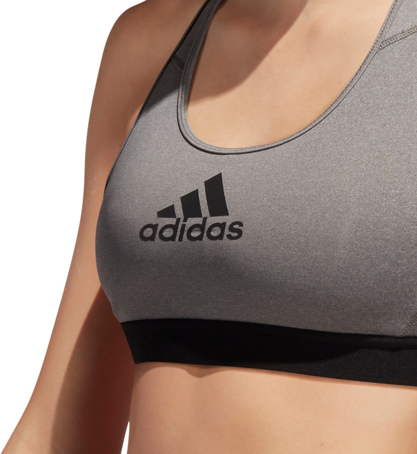 adidas Women's Don't Rest Alphaskin Medium Support Racerback Sports Bra ...