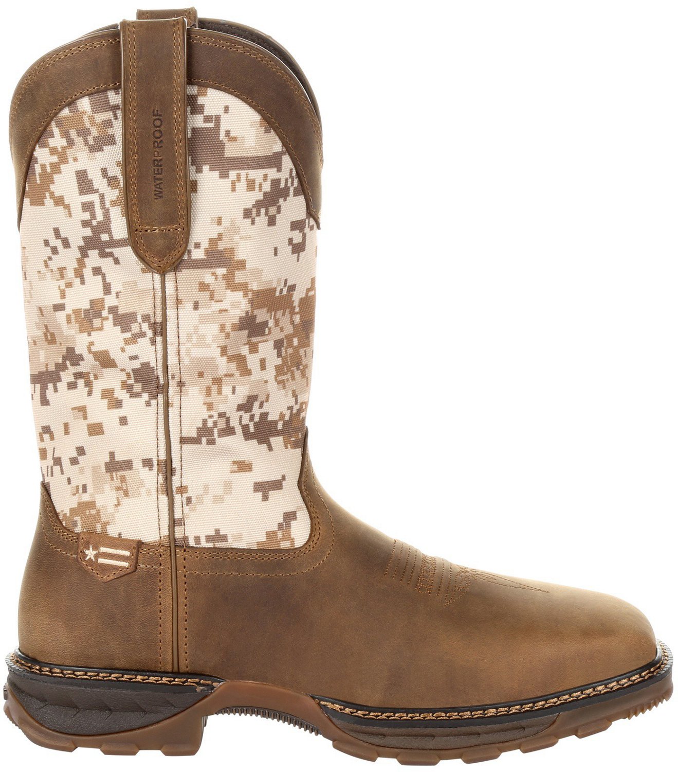 Durango Men's Maverick XP Waterproof Steel Toe Western Work Boots | Academy