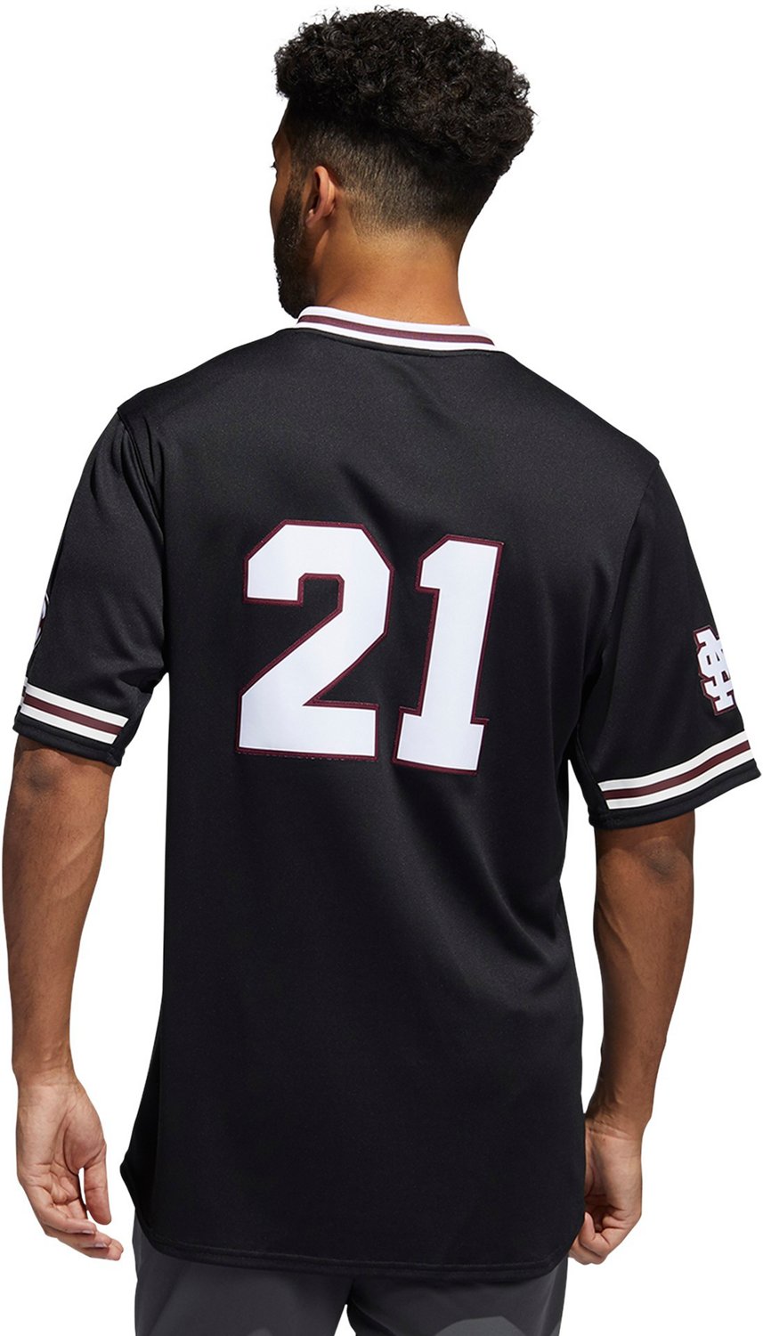adidas Men's Mississippi State University Pullover Replica Baseball ...