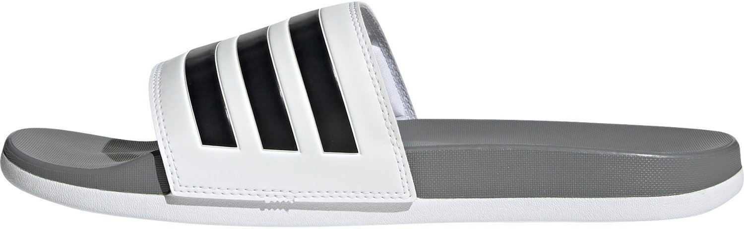 adidas Men's Adilette Cloudfoam Plus Swim Slides | Academy