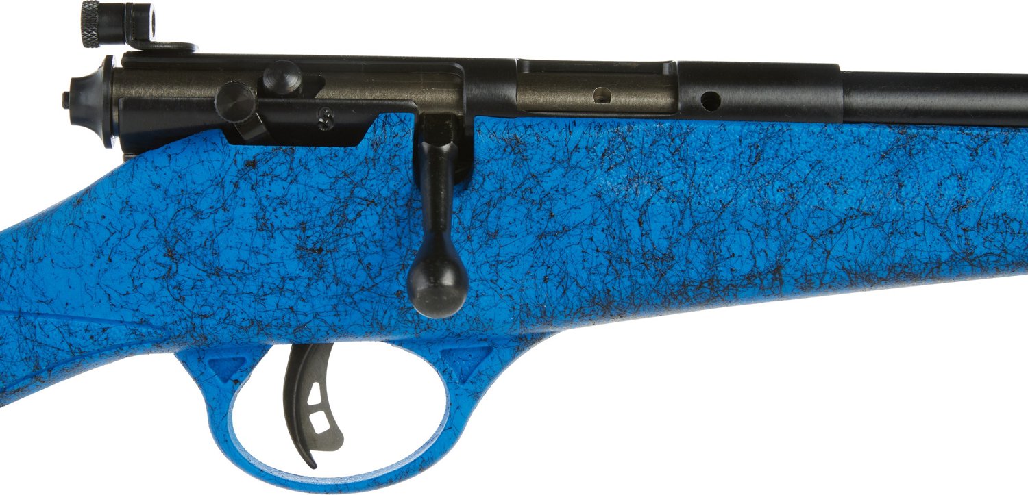 Savage Rascal Blue Webbing .22 Caliber Bolt-Action Rifle | Academy