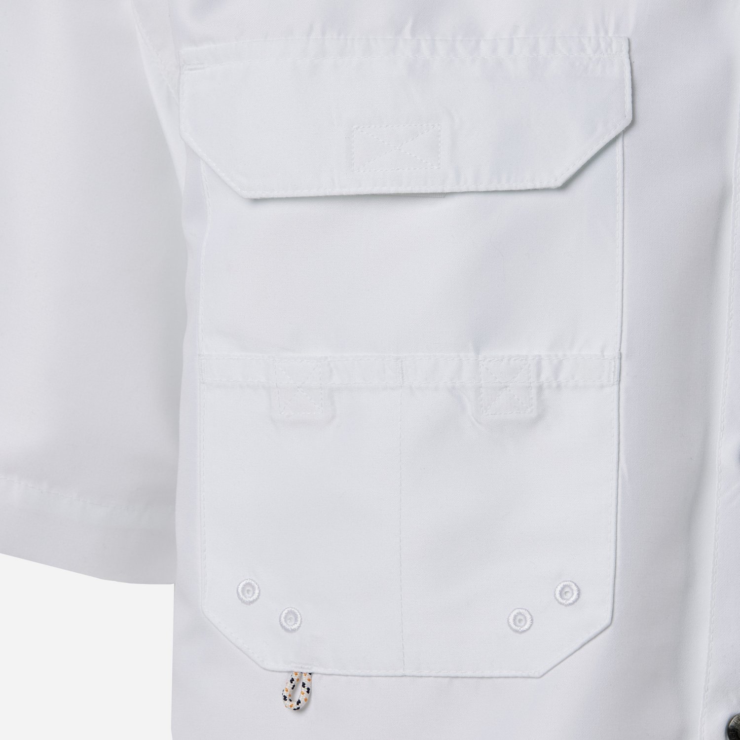 Magellan Outdoors Men's Lake Fork Flag Fishing Shirt | Academy